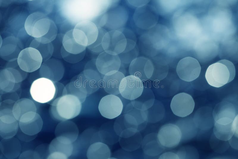 Abstract Blue Color Blur Blinking Background. Soft Focus Stock Image ...