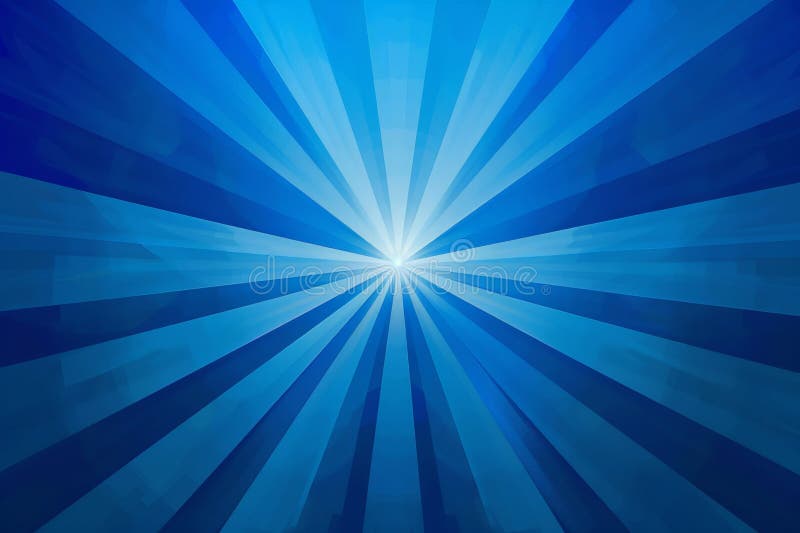 Abstract Blue Color Gradient Sunburst Illustration Background Stock ...