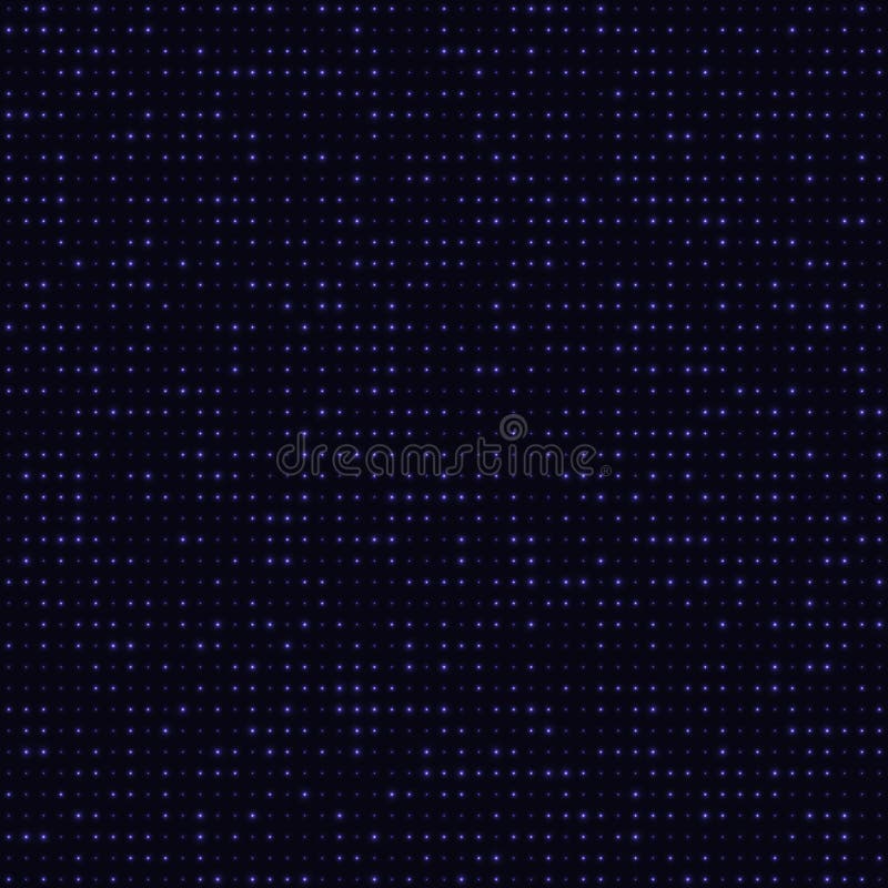 Abstract Blue Color Neon Dots, Dotted Technology Background. Glowing ...