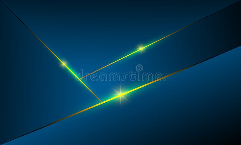 Abstract Blue Color Polygon Triangles Shape Background. Glowing Stock ...