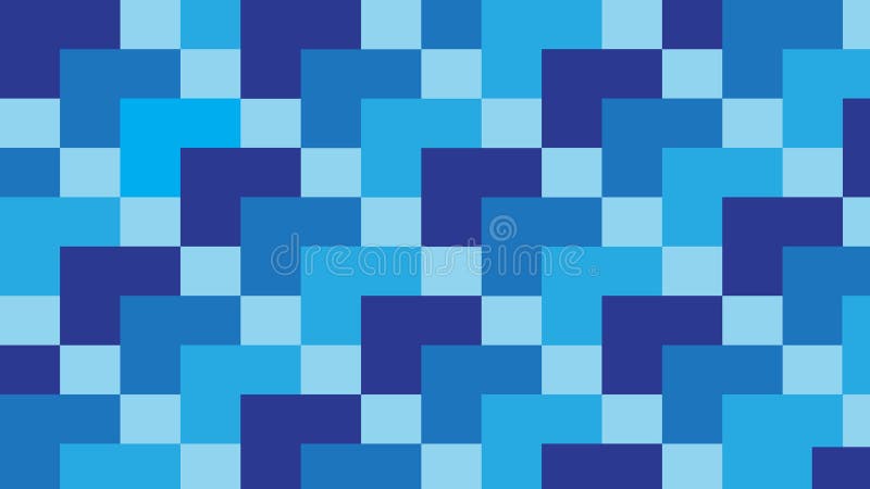 Abstract Blue Color Rectangle Shape Background Stock Illustration ...