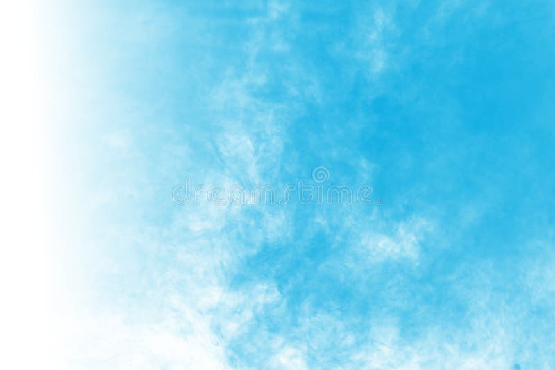 Abstract Blue Color Smoke Flowed on Background Stock Image - Image of ...
