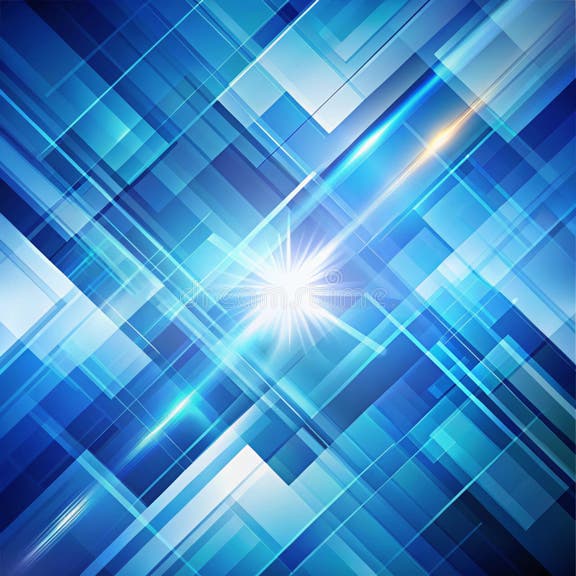 Abstract Blue Color Vector Art Background Stock Illustration ...