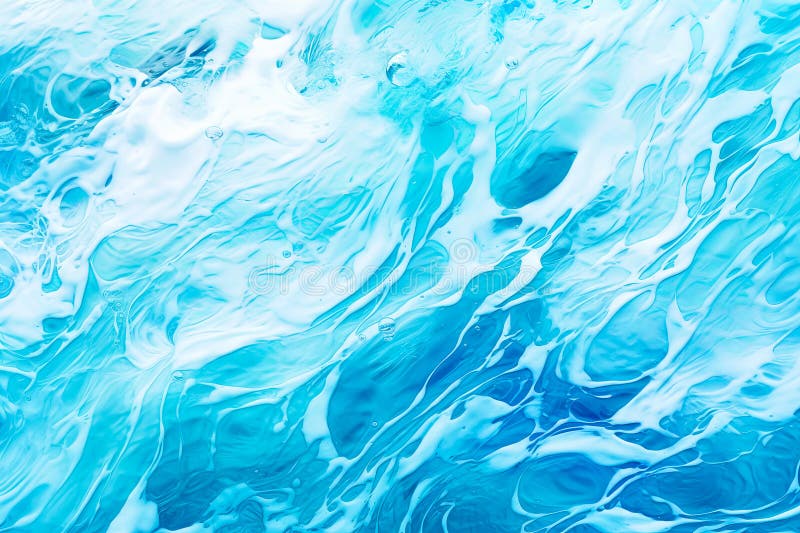 Abstract Blue Color Water Wave Pure Natural Stock Image - Image of ...