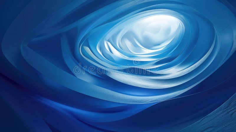 Abstract Blue Color Wave Effect Express and Emphasize Energetic Ripple ...