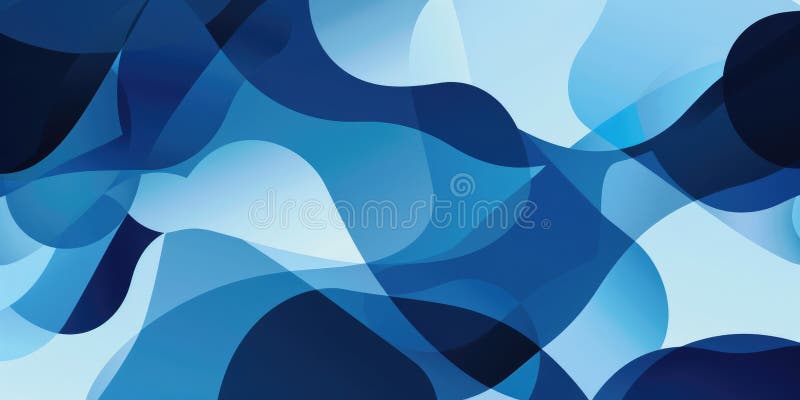 Abstract Blue Color Wave Effect Express and Emphasize Energetic Ripple ...