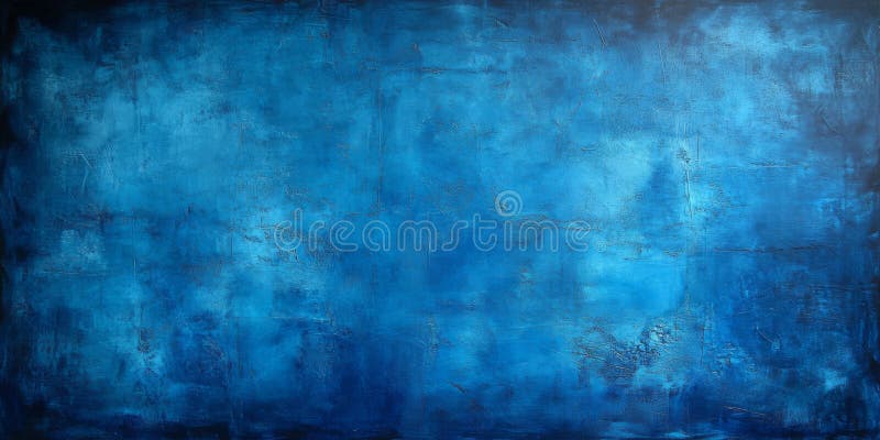 Smooth Gradient of Rich Blue Concrete Texture with Subtle Weathering ...