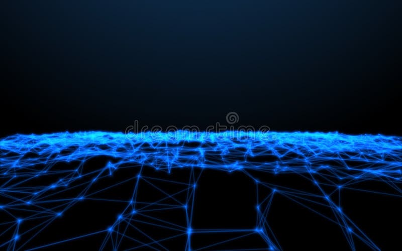 Blue Connect Word Logo Concept Stock Vector - Illustration of design ...