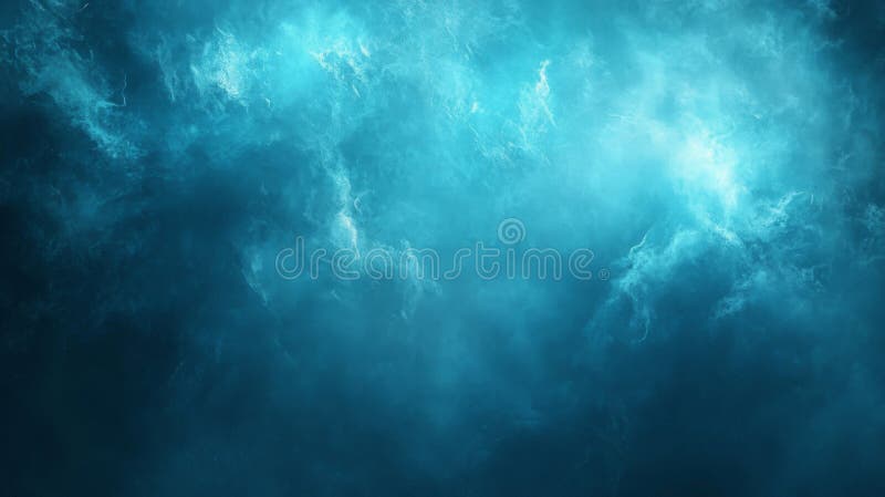 Abstract Blue Cosmic Nebula Background Texture Stock Illustration ...