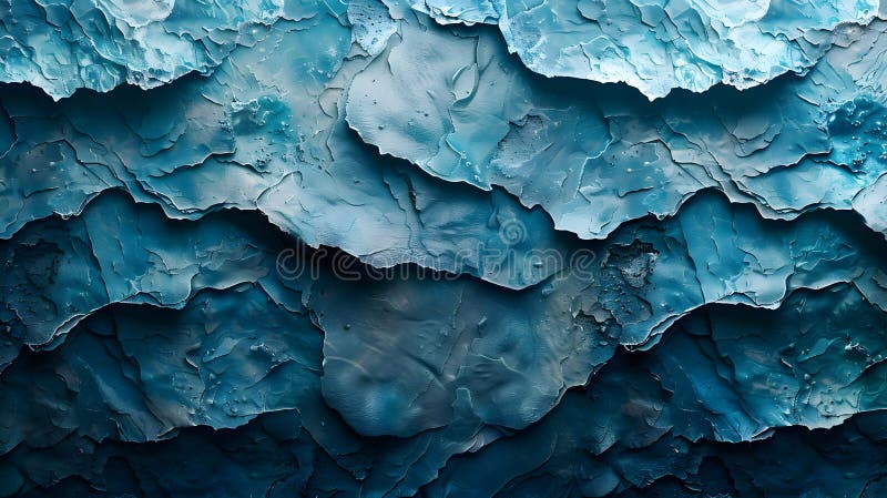 Abstract Blue Cracked Texture Background Stock Photo - Image of ...