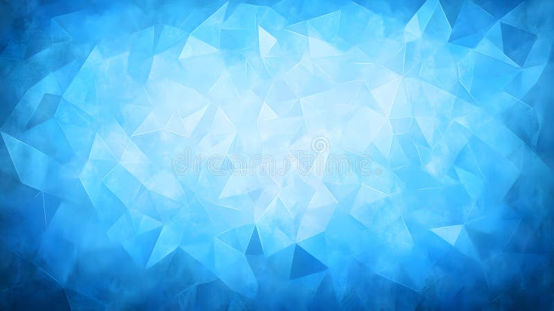 Abstract Blue Crystal Background Illustration Stock Illustration ...