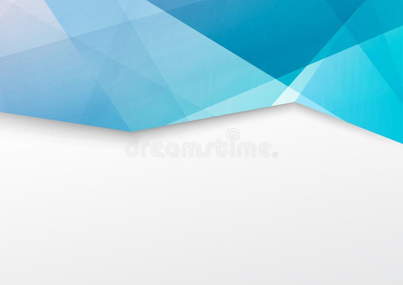 Abstract Blue Crystal Border Brochure Booklet Stock Vector ...
