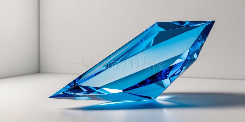 Abstract Blue Crystal Texture for Modern Designs. Stock Image - Image ...