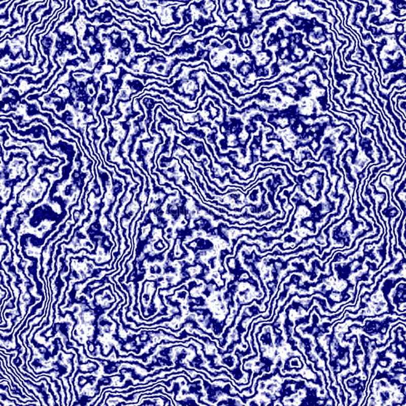 Abstract Blue Curly Marble Background Texture Stock Illustration ...