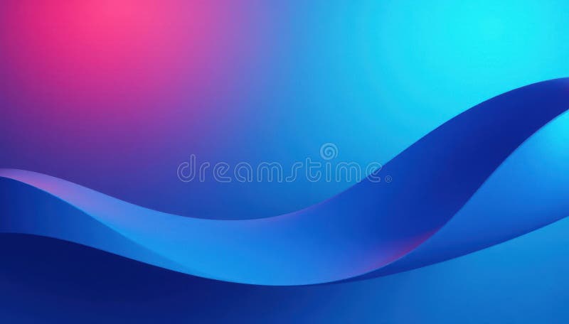 Abstract Blue Curve Frame on Gradient Background, Blue, Border Stock ...