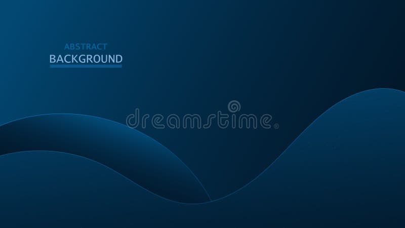 Abstract Blue Curve with Glitter Dot Background, Exclusive Wave Elegant ...