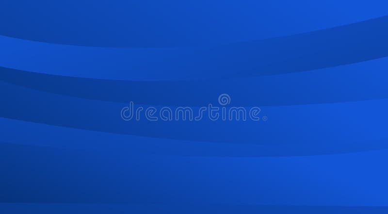 Abstract Blue Curve Shape with Soft Gradient Background, Vector ...