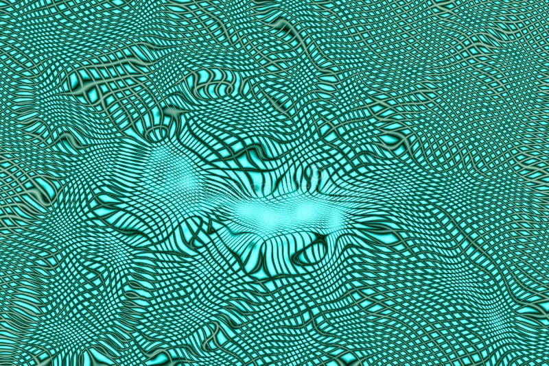 Abstract of Blue Curvy Geometric Lines Wave Pattern Texture. a ...