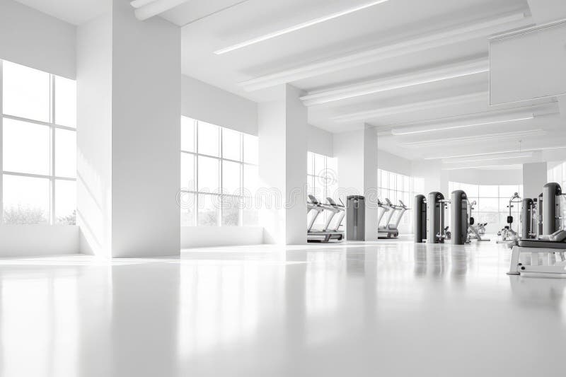 Abstract Blue 3d Studio Background. Room with Flowers Columns Curtains ...