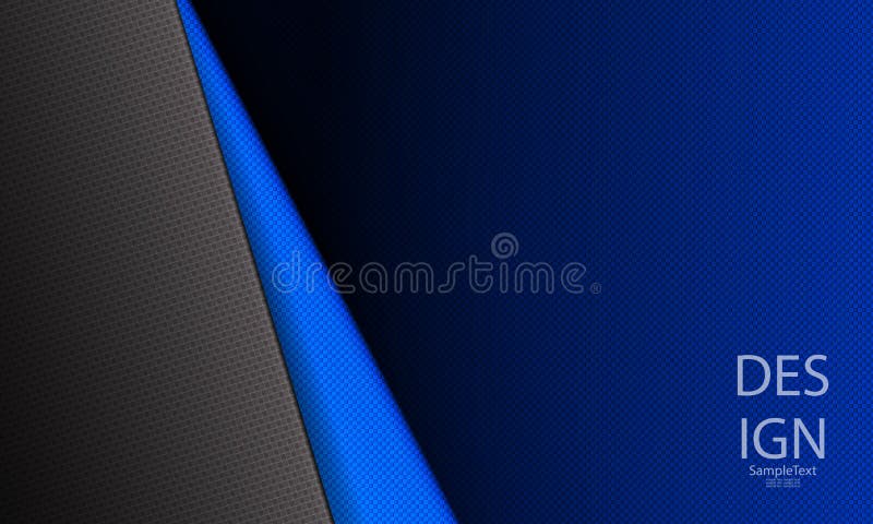 Abstract Blue Dark Grooved Design with a Dark Corner Stock Vector ...