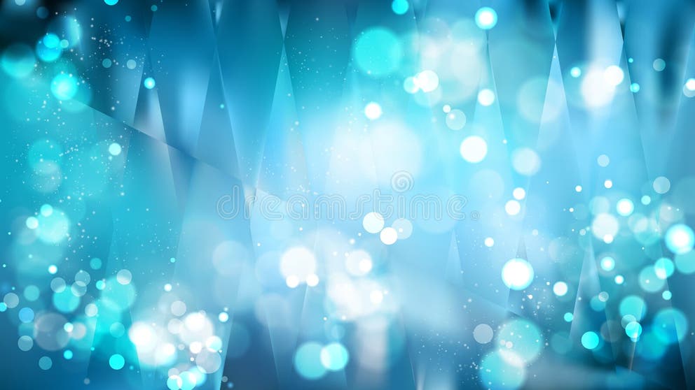 Abstract Blue Defocused Background Design Stock Vector - Illustration ...