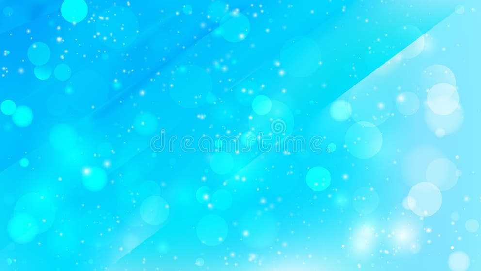 Abstract Blue Defocused Lights Background Vector Stock Vector ...