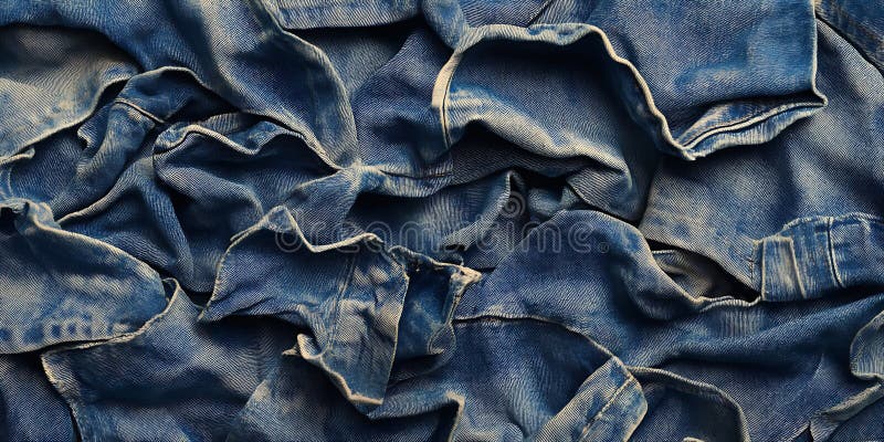 Abstract Blue Denim Texture Background Stock Illustration ...