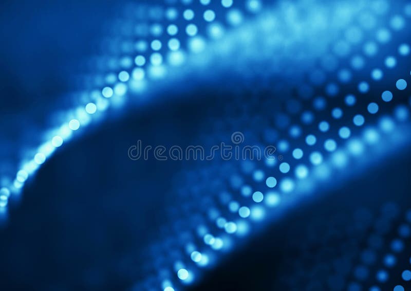 Abstract blue depth stock photo. Image of cable, code - 61540470