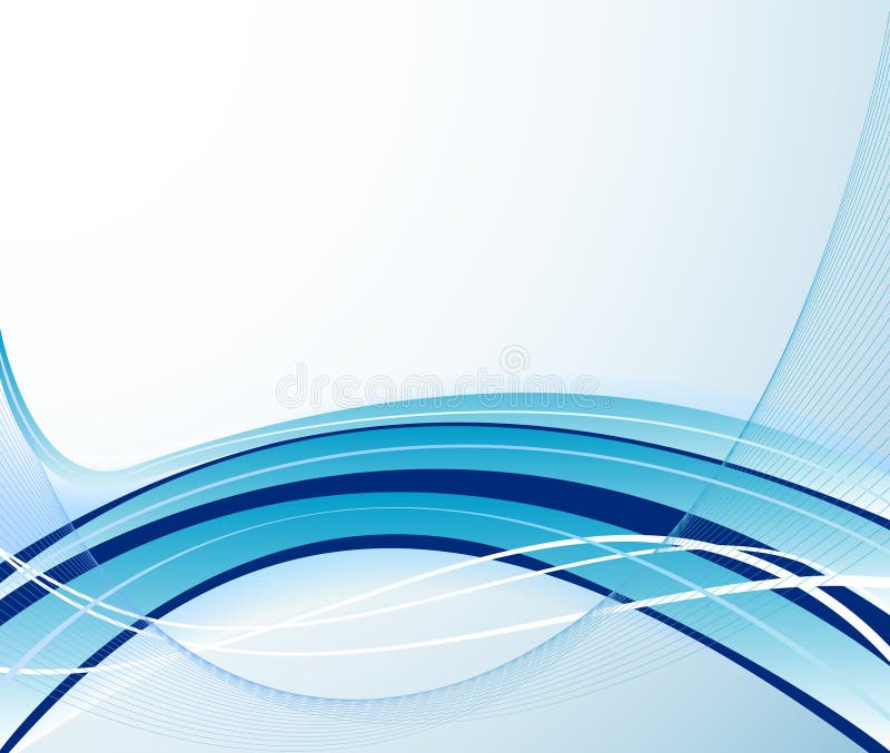 Abstract blue design stock illustration. Illustration of abstract - 9643359
