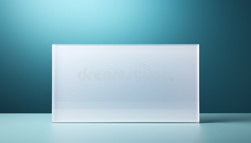 Abstract Blue Design on Clean Backdrop, Modern Brochure for Education ...
