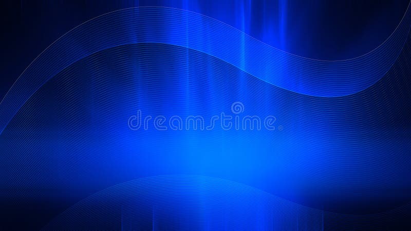 Abstract Blue Vivid Flow Background Stock Vector - Illustration of ...