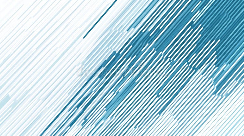 Abstract Blue Diagonal Lines Pattern, Modern Design, Digital Art Stock ...