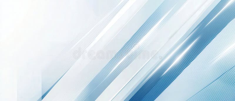 Abstract Blue Diagonal Stripes with Light Effect - Futuristic Geometric ...