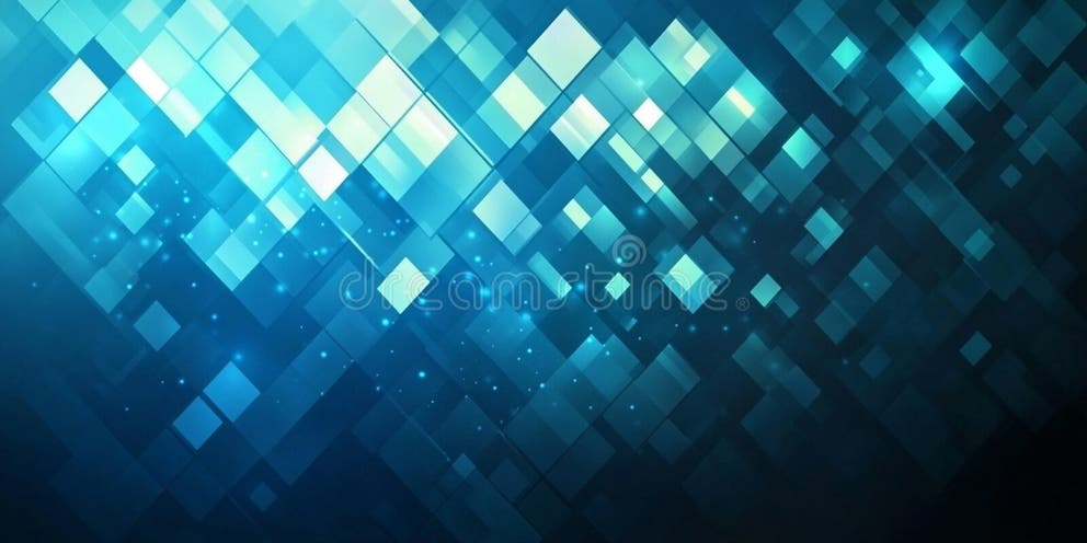 Abstract Blue Diamond Geometric Pattern Design Background Digital Art ...