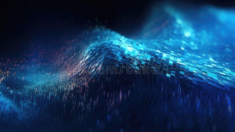 Abstract Blue Digital Background. Big Data Visualization. Science ... Abstract Blue Digital Background. Big Data Visualization. Science ...