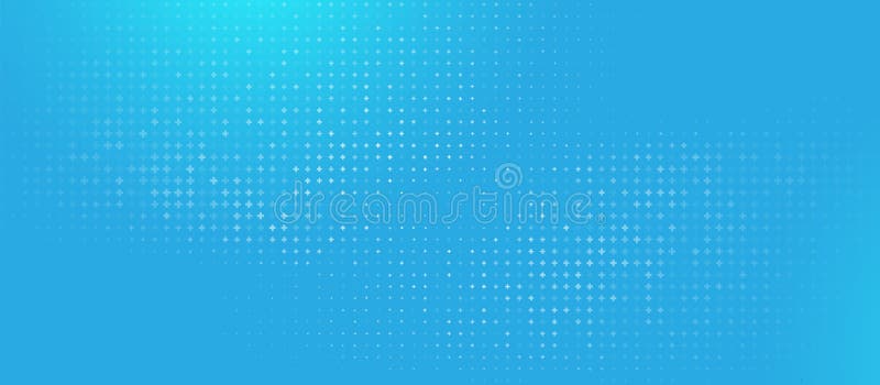 Abstract Blue Digital Background with Dotted Pattern Stock Illustration ...