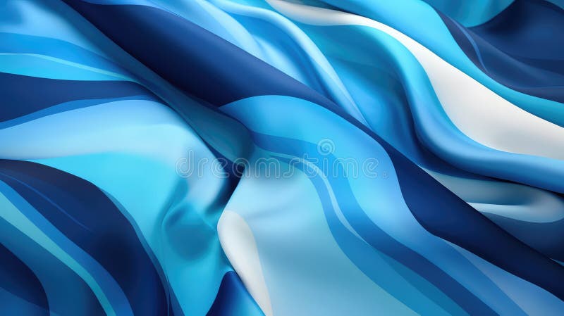 Abstract Blue Digital Pattern Stock Illustration - Illustration of ...