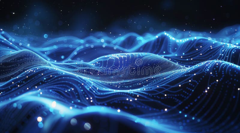 Abstract Blue Digital Wave Pattern Stock Photo - Image of digital ... Abstract Blue Digital Wave Pattern Stock Photo - Image of digital ...