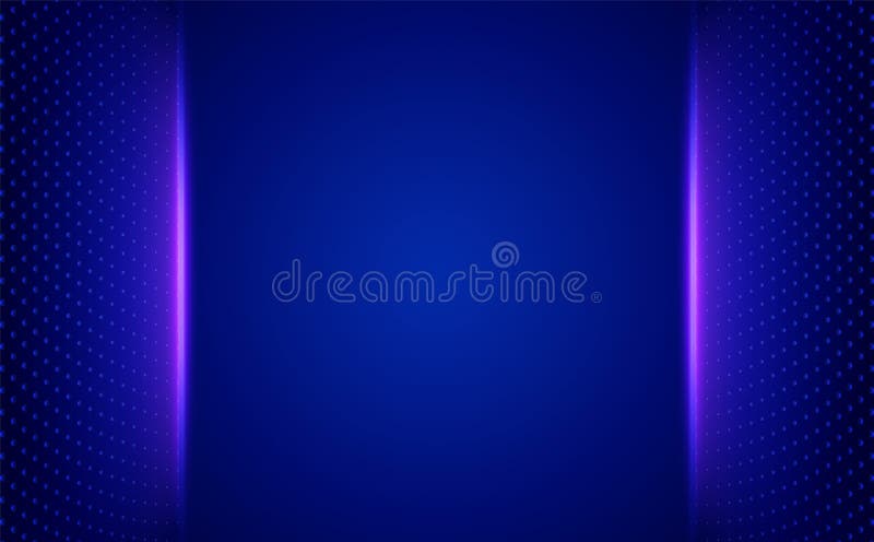 Abstract Blue Dot Lines Shapes Vector Background Stock Vector ...