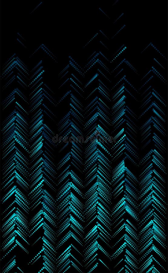 Abstract Blue Dotted Arrows Geometric Tech Background Stock Vector ...