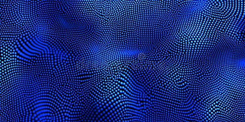 Abstract Blue Dotted Pattern Digital Background Texture Design Graphic ...