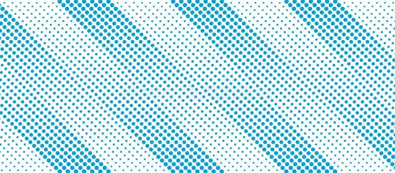 Abstract Blue Dotted Pattern Geometric Background Stock Vector ...