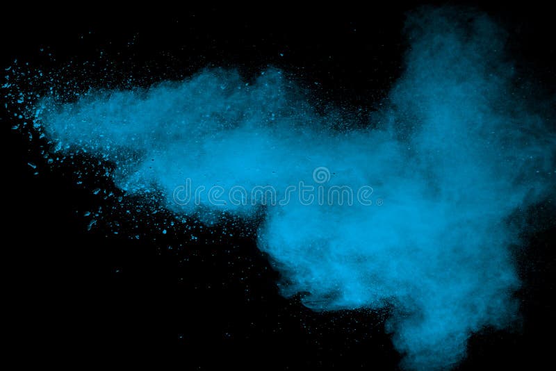 Color Powder Explosion on Black Background Stock Photo - Image of ...