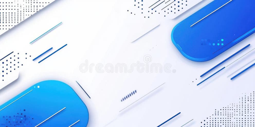 Abstract Blue Dynamic Design Stock Photo - Image of innovative, banner ...