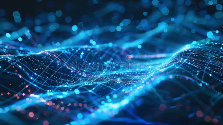 Abstract Blue Earth with Big Data Technology in the Modern World of ...