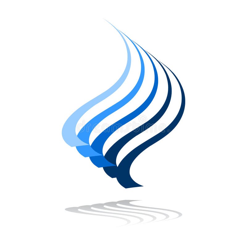 Abstract Blue Element for Design Stock Vector - Illustration of ...