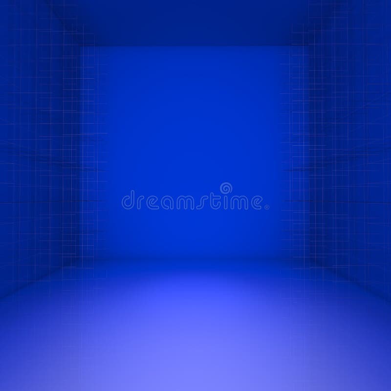 Empty Blue Abstract Room Interior Stock Illustrations – 30,808 Empty ...