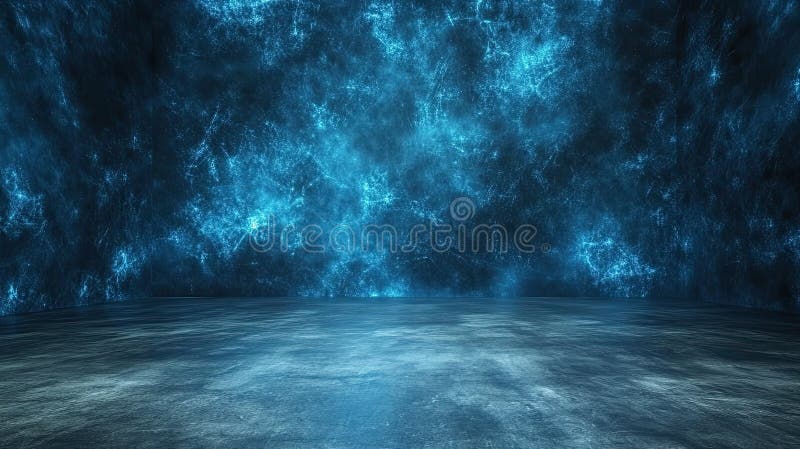 Abstract Blue Energy Background Stock Illustration - Illustration of ...