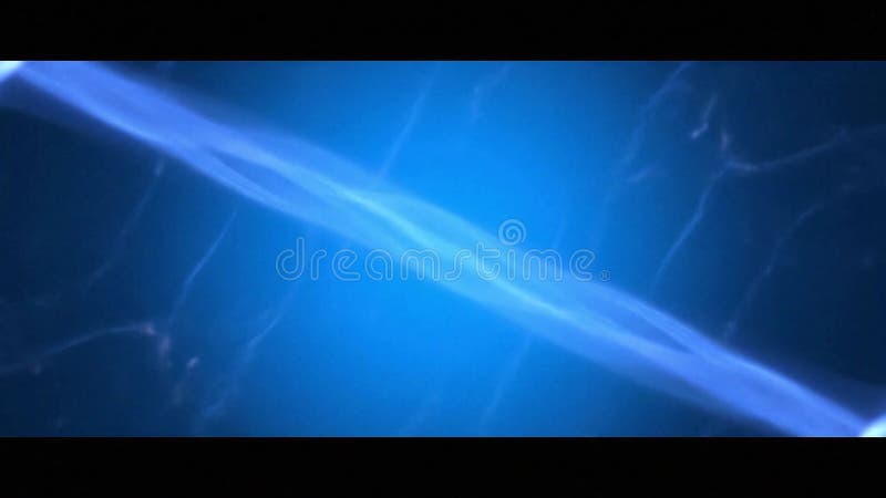 Abstract Blue Energy Flow Simulation Illustration for Science and ...