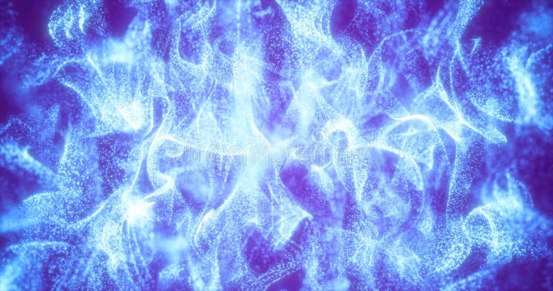 Vector Abstract Hi Tech Background Blue Particle Waves Stock Photos ...